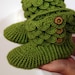 Crocodile Stitch Boots (adult Sizes) - Crochet Pattern (PDF ...