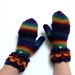 Dragon Crocodile Stitch Convertible Mittens - Etsy