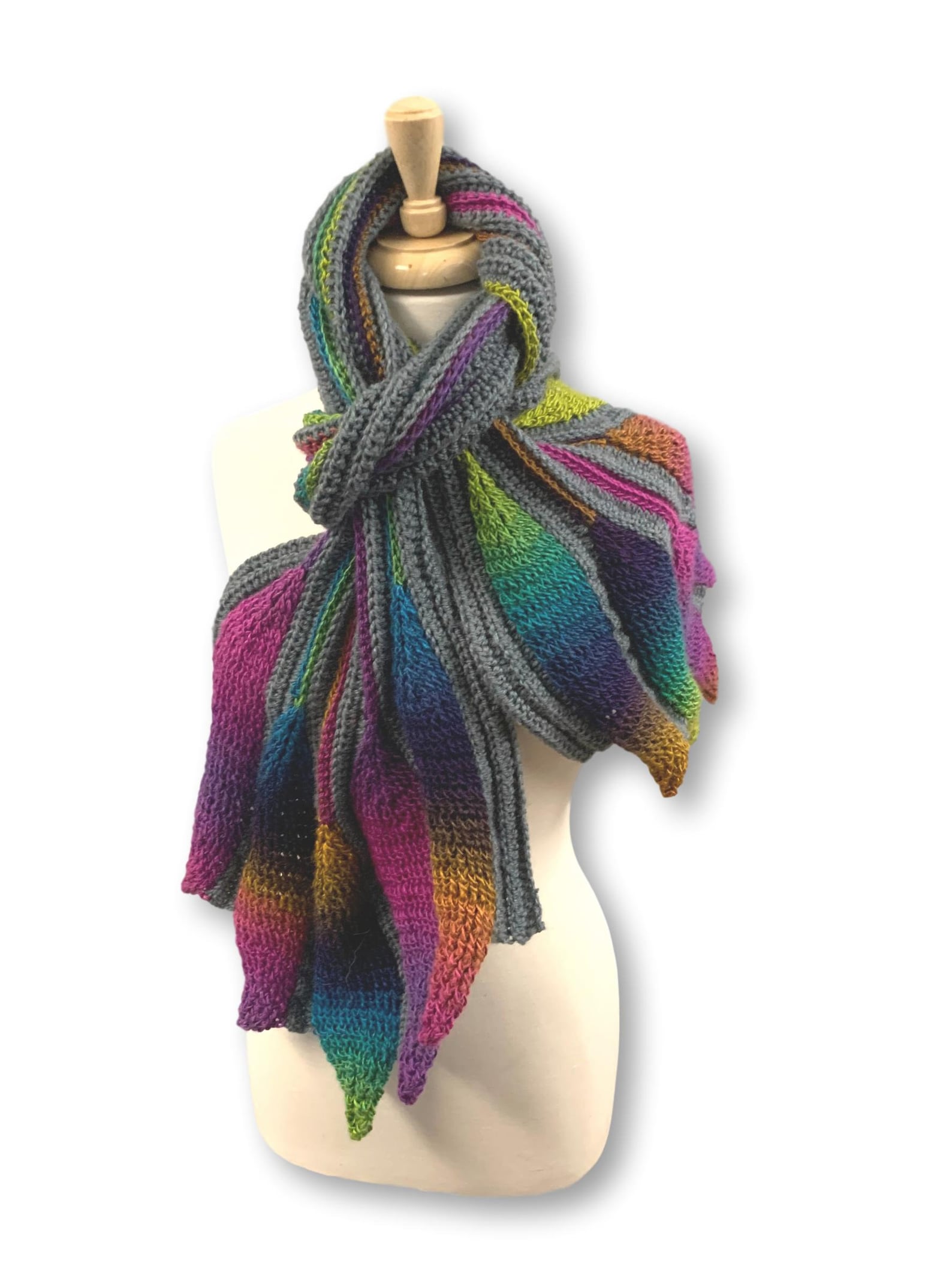 CROCHET PATTERN: Embossed Phoenix Scarf - Etsy UK