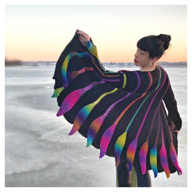 CROCHET PATTERN: Embossed Phoenix Cardigan - Sizes Small Through 3 X ...