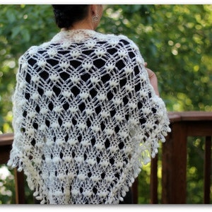 CROCHET PATTERN: Dainty Loops Shawl - Permission to Sell Finished ...
