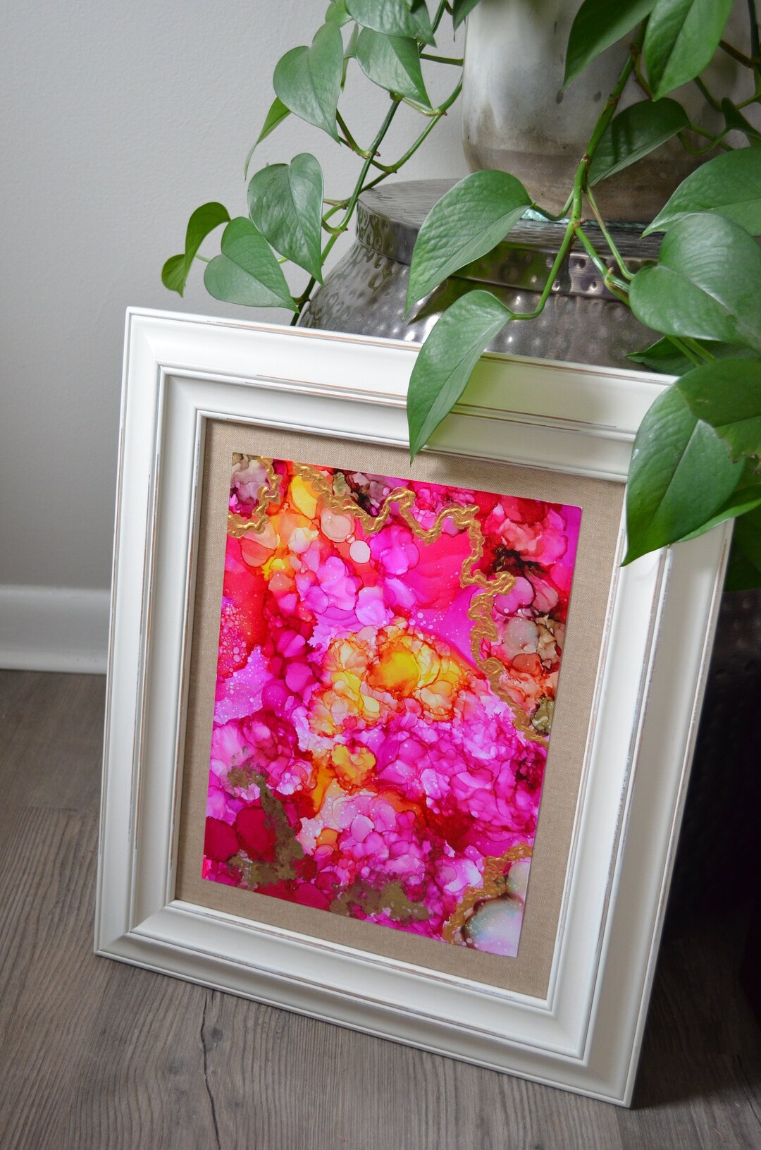 Business Space Office Decor Psychedelic Abstract Fluid Alcohol Ink ...