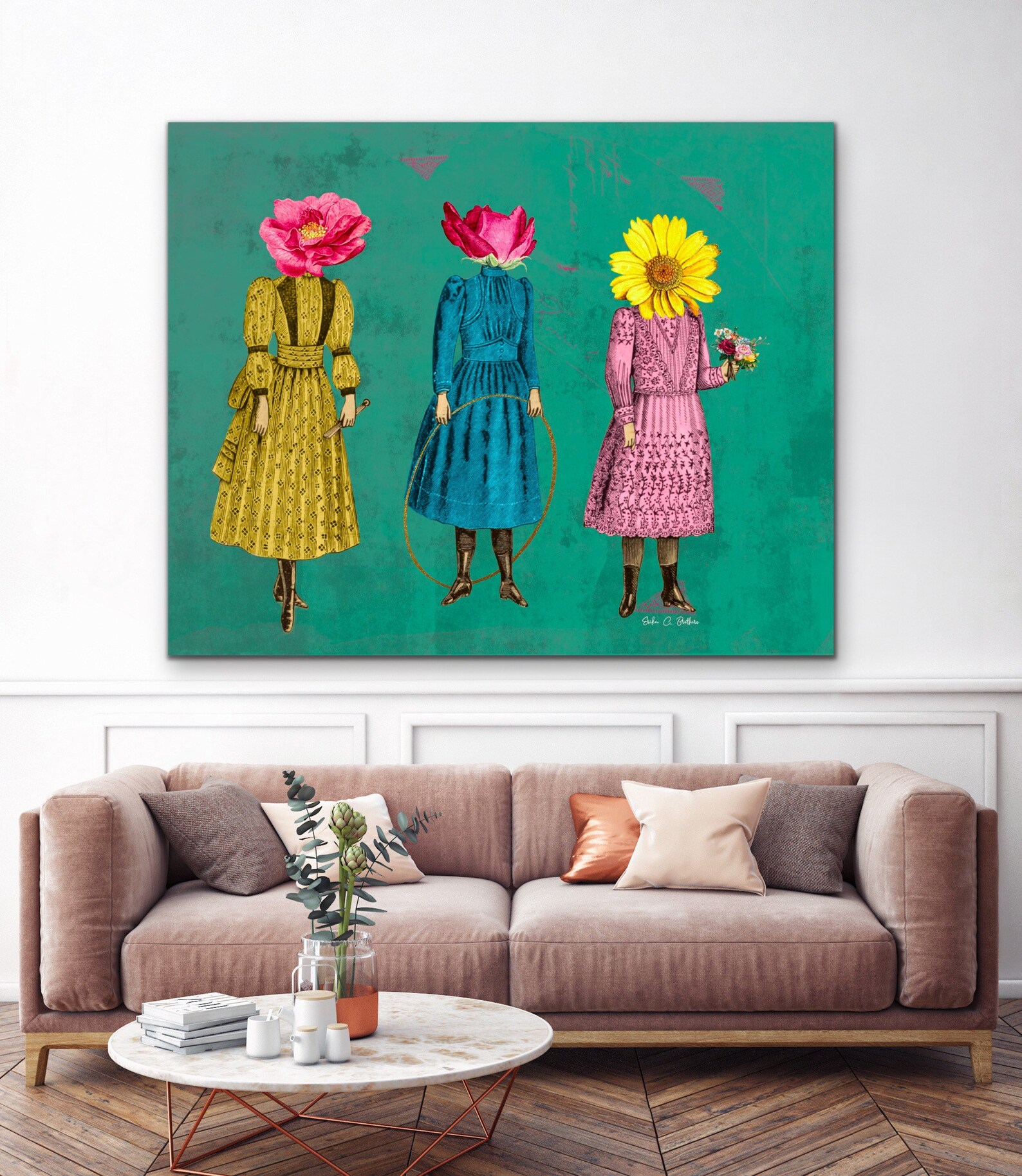 Sisters Postcards Collection, Art Print - Etsy