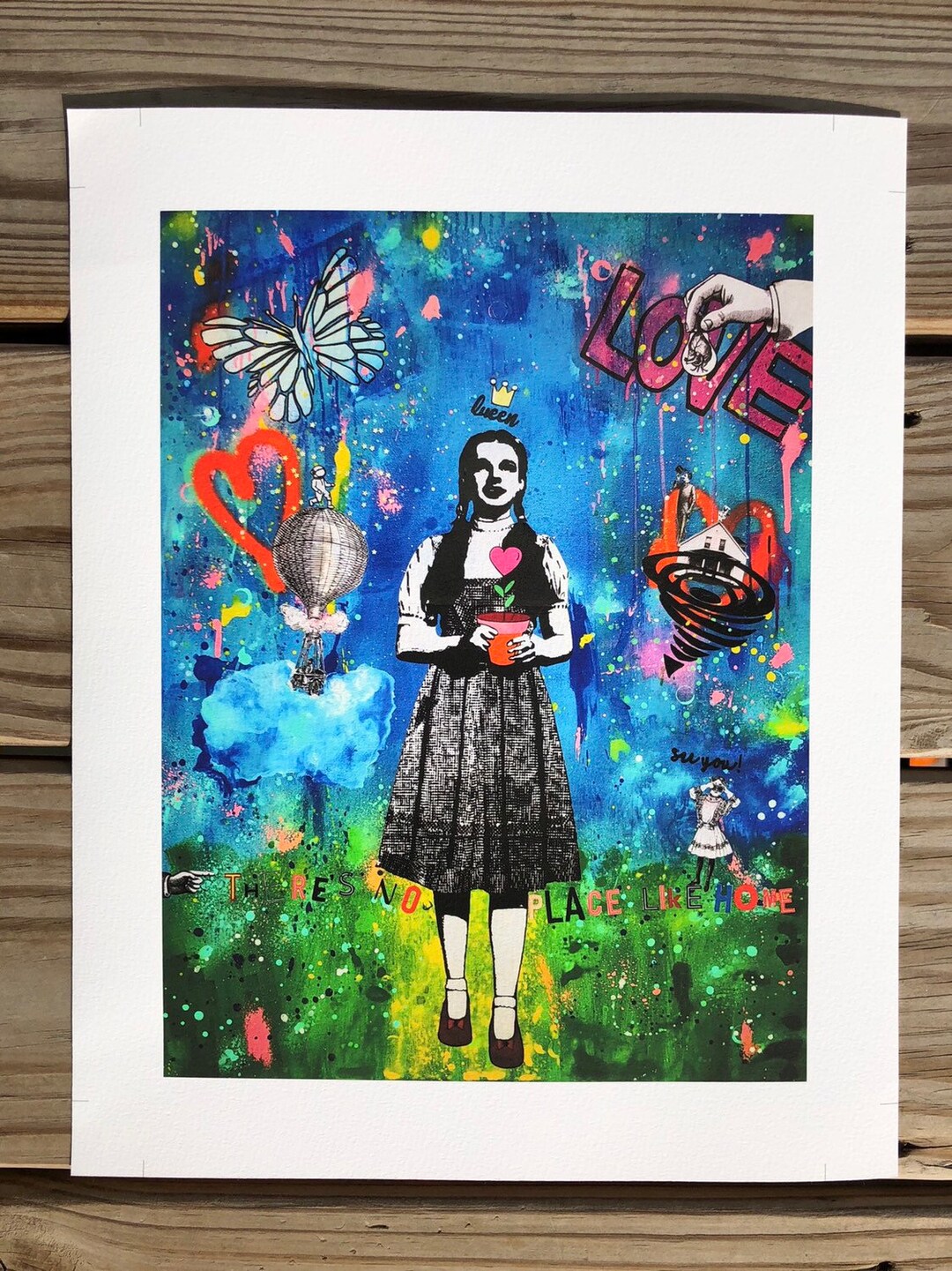 There's No Place Like Home - Art Print /painting Reproduction ...