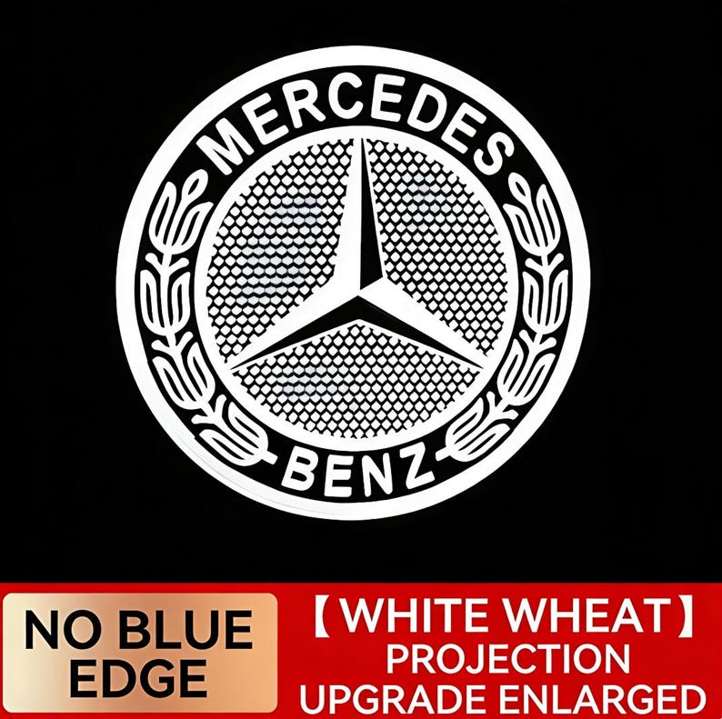 High Quality Mercedes-benz LED Door Logo Projection Lights – Ultra HD ...