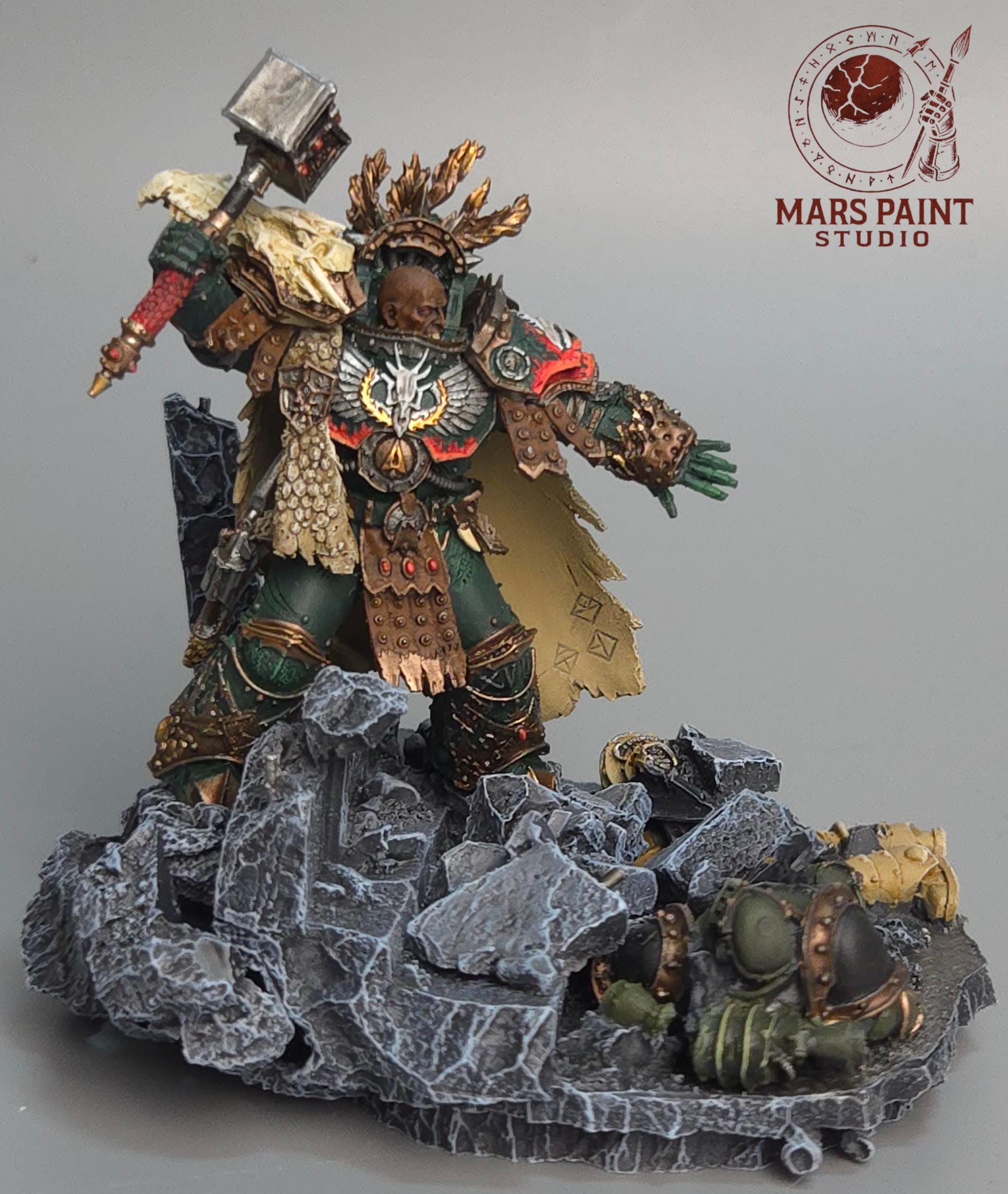 Vulkan, Primarch of the Salamanders Legion - Etsy