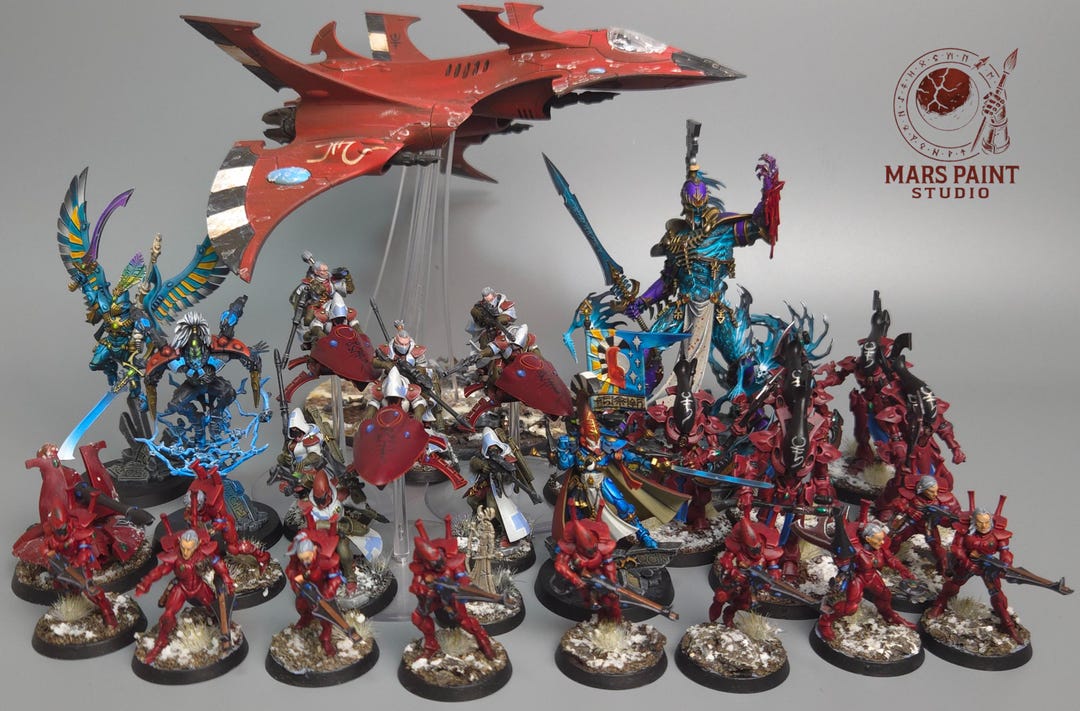 Aeldari Army (Сommission Painting) - Etsy