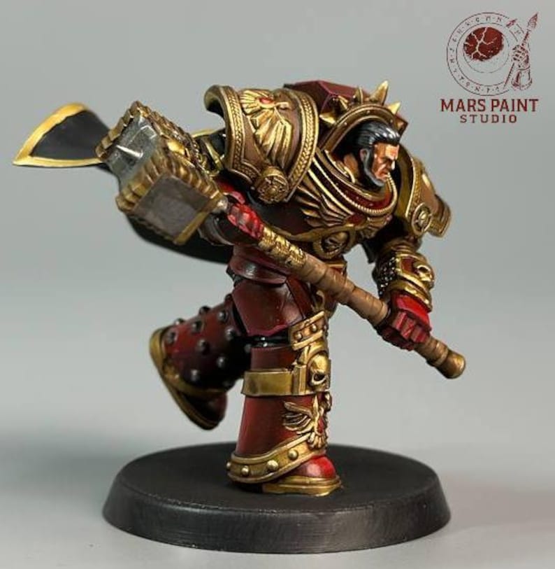 Gabriel Angelos, Chapter Master of the Blood Ravens - Etsy