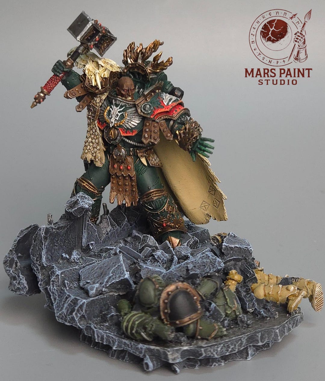 Vulkan, Primarch of the Salamanders Legion - Etsy