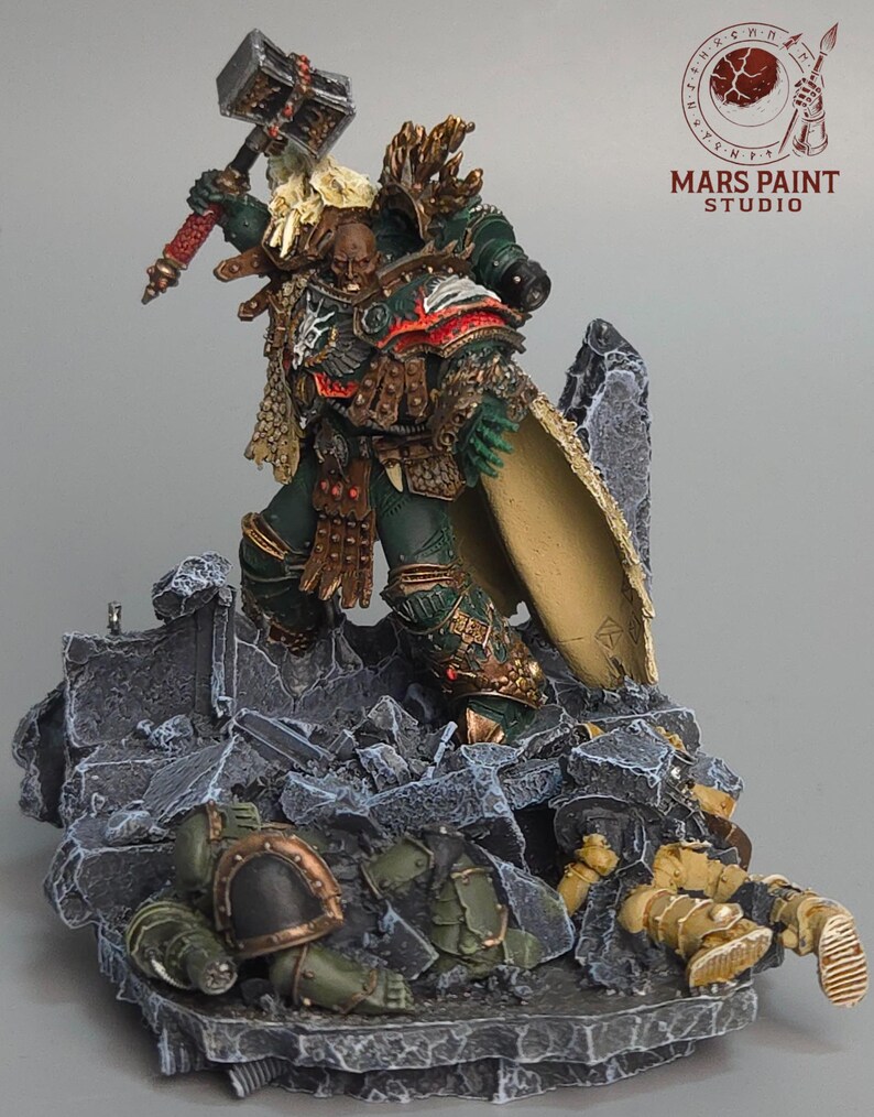 Vulkan, Primarch of the Salamanders Legion - Etsy