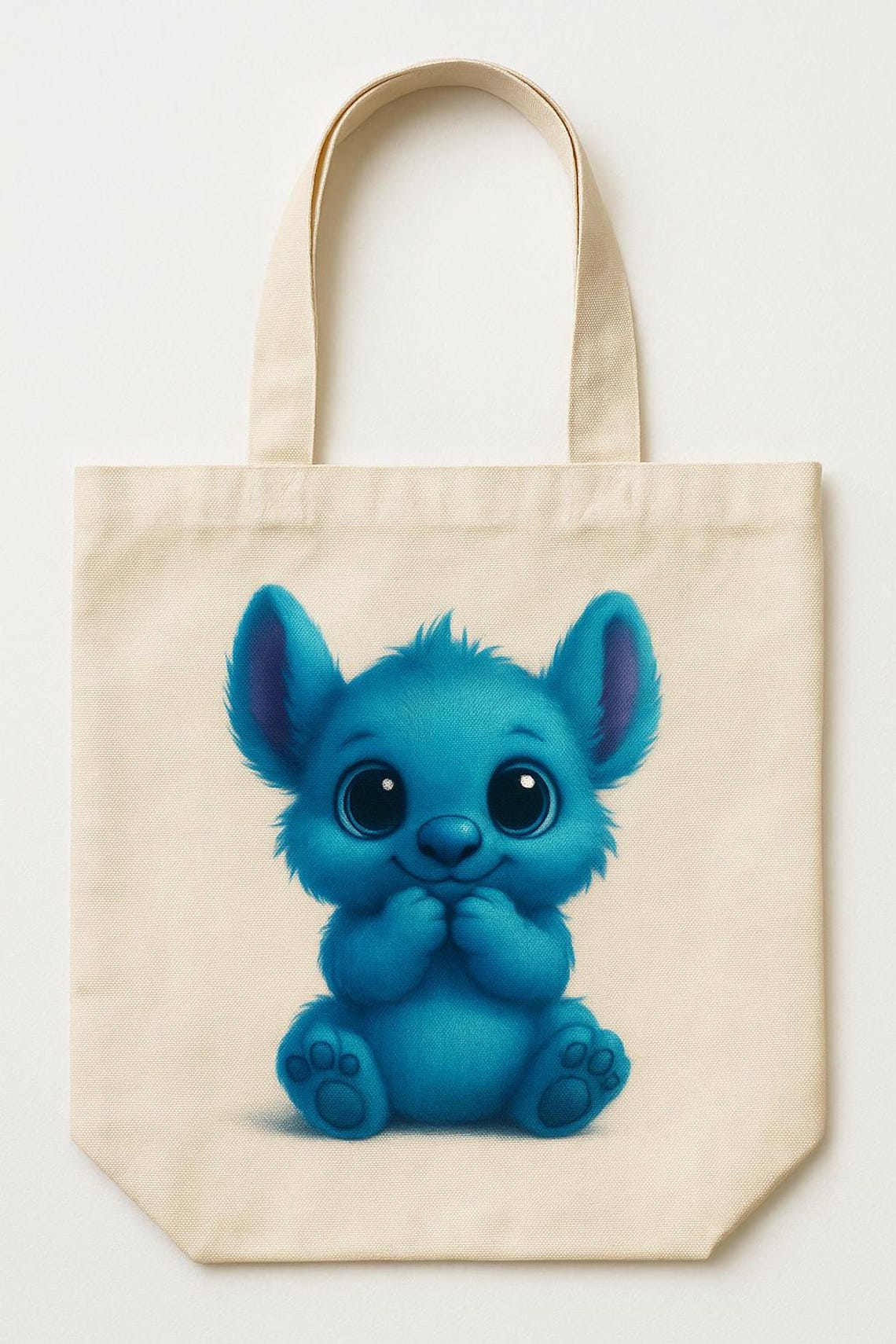 Cute Blue Furry Creature Clipart – Adorable Cartoon Animal PNG for ...