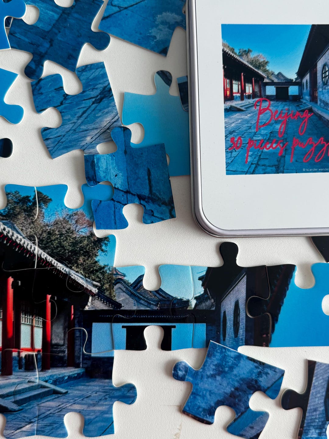 China Travel Puzzle: 30 Pieces Jigsaw in a Tin - Etsy
