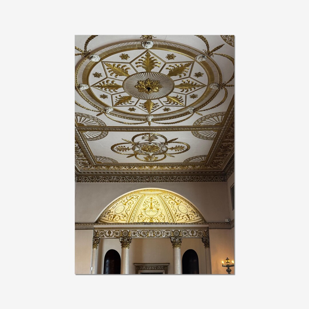Gold Castle Metallic Silver Halide Print - Etsy
