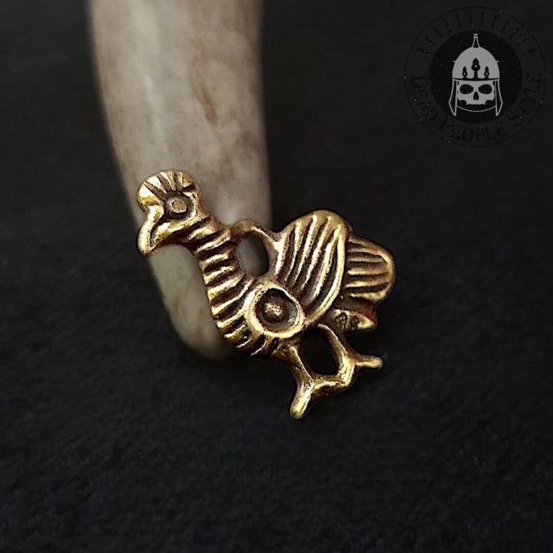 Slavic Bird Amulet Pendant - X-XII Century Rus Reconstruction - Etsy