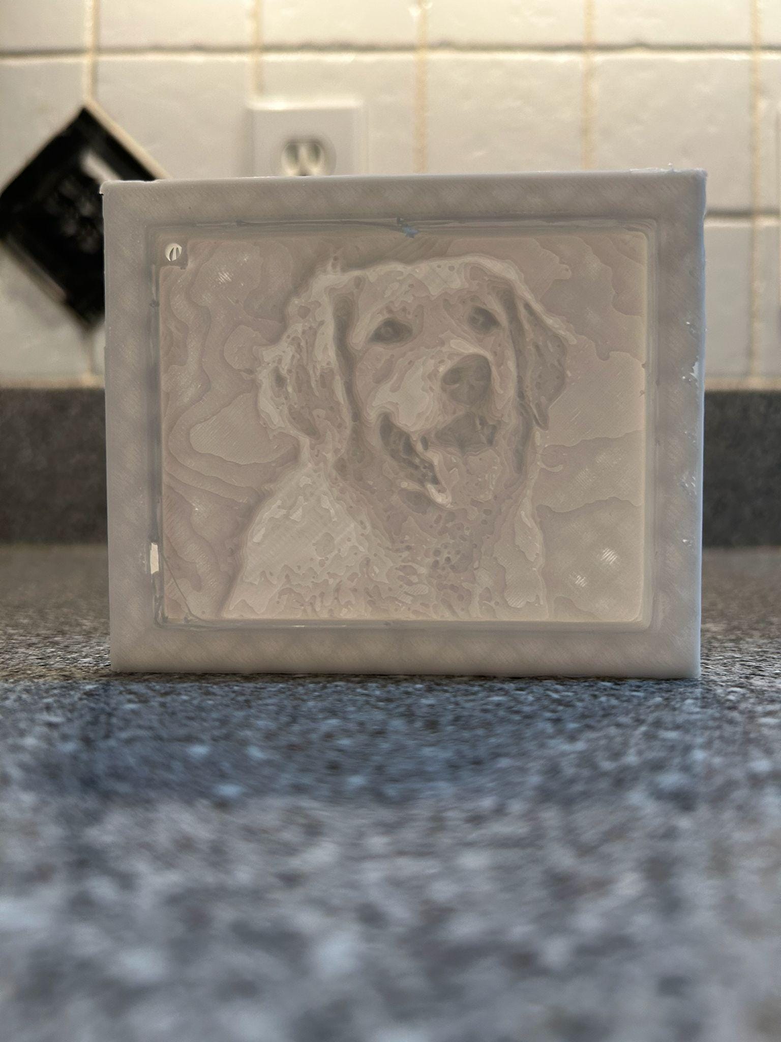 Custom Photo Keychain | 3D Printed Lithophane, Personalized Gift - Etsy