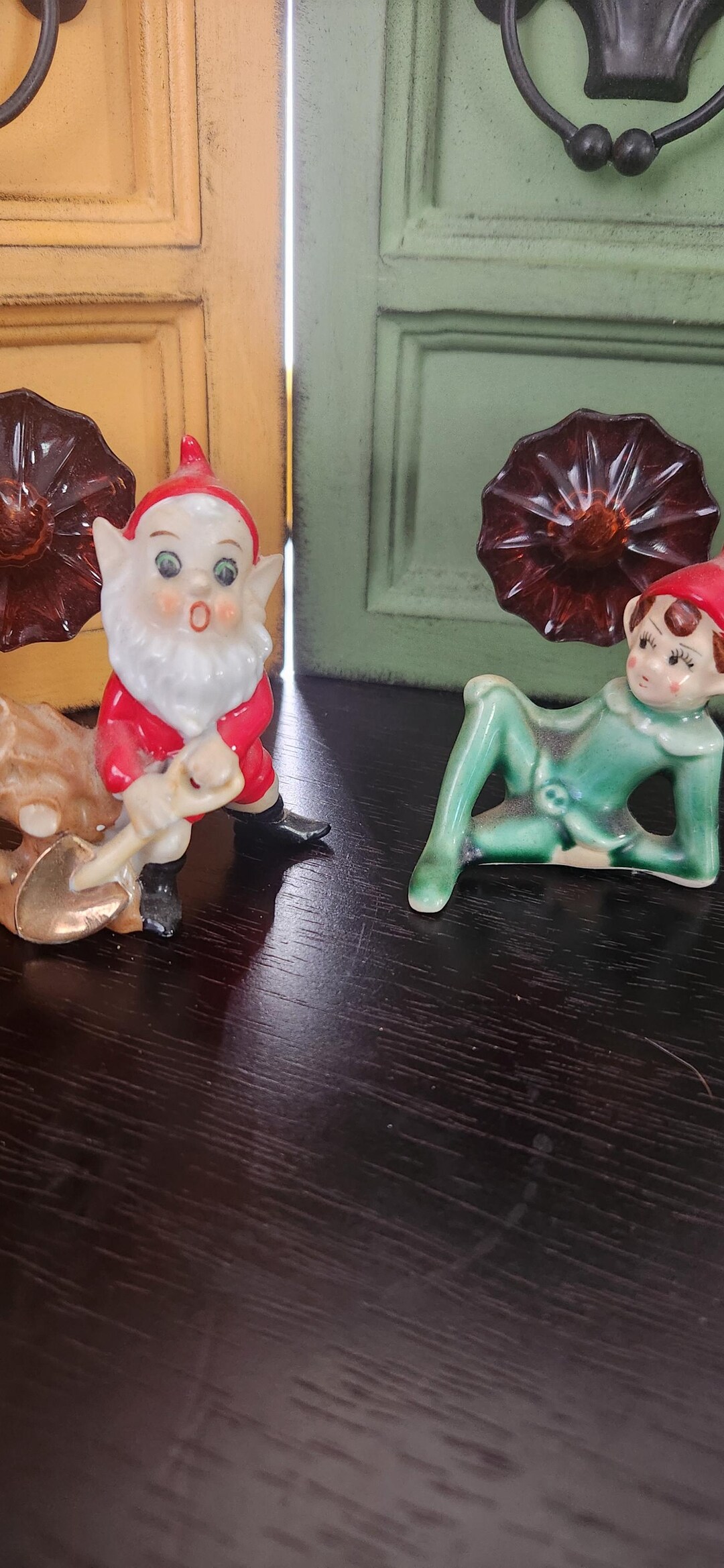 1950s Made in Japan Elf and Gnome Figurines Fun Funky Retro Magical ...