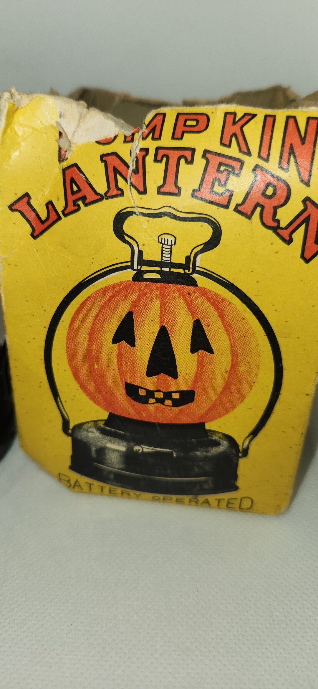Rare Battery Operated Pumpkin JOL Lantern With Box Made in Japan B - Etsy