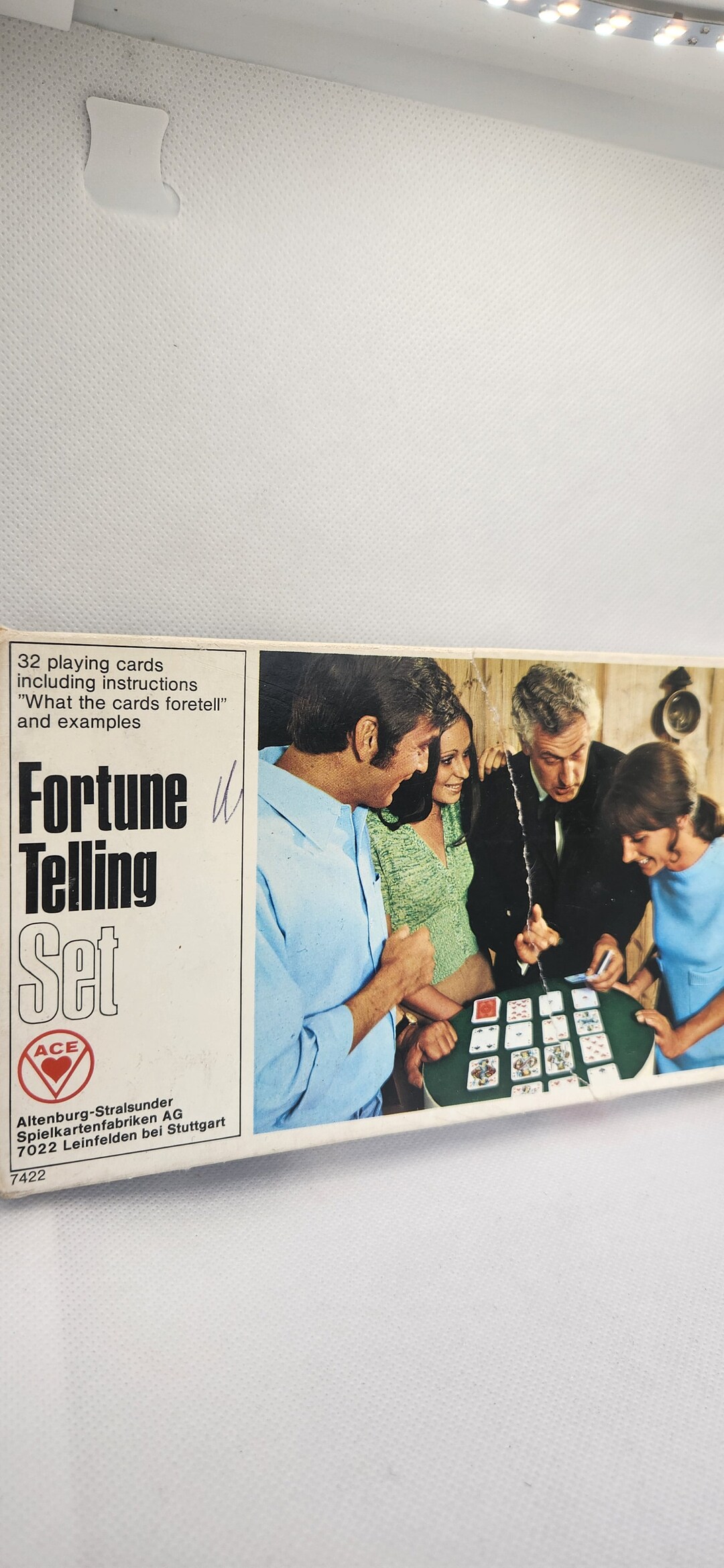 Retro Fortune Telling Set by Ace Made in Western Germany Rare and Hard ...