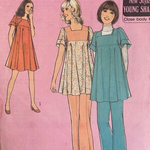 Style 3806 Easy Sewing Pattern Bust 32 1/2 Inches 1970s Sewing Pattern ...