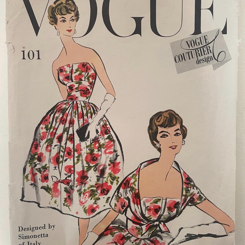 1950s Vogue Patterns - Etsy