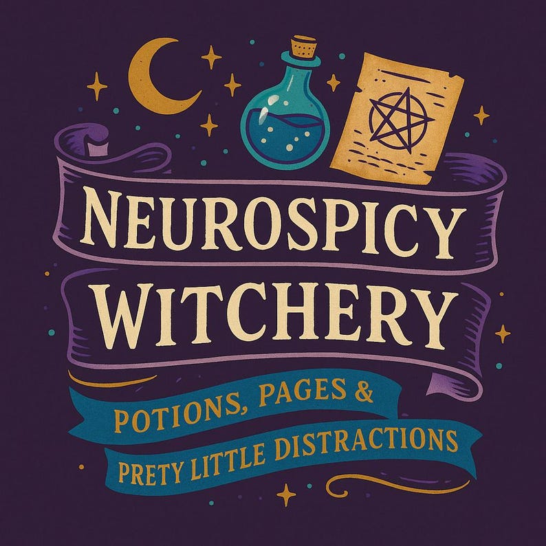 Neurospicy Witches Ultimate Survial Grimore - Etsy