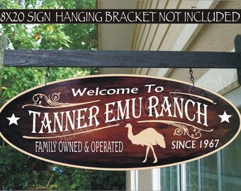 Custom Emu Sign - Etsy