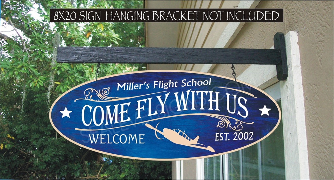 Airplane Sign, Aviation Sign, Airplane Decor, Gift for Pilot, Aircraft ...