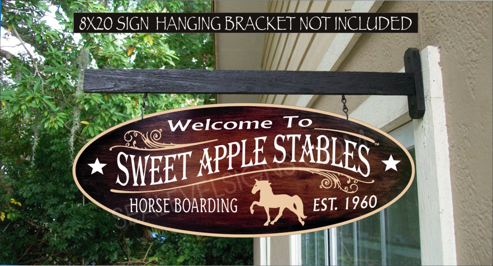 Walking Horse Horse Barn Sign Horse Farm Ranch Cowboy | Etsy