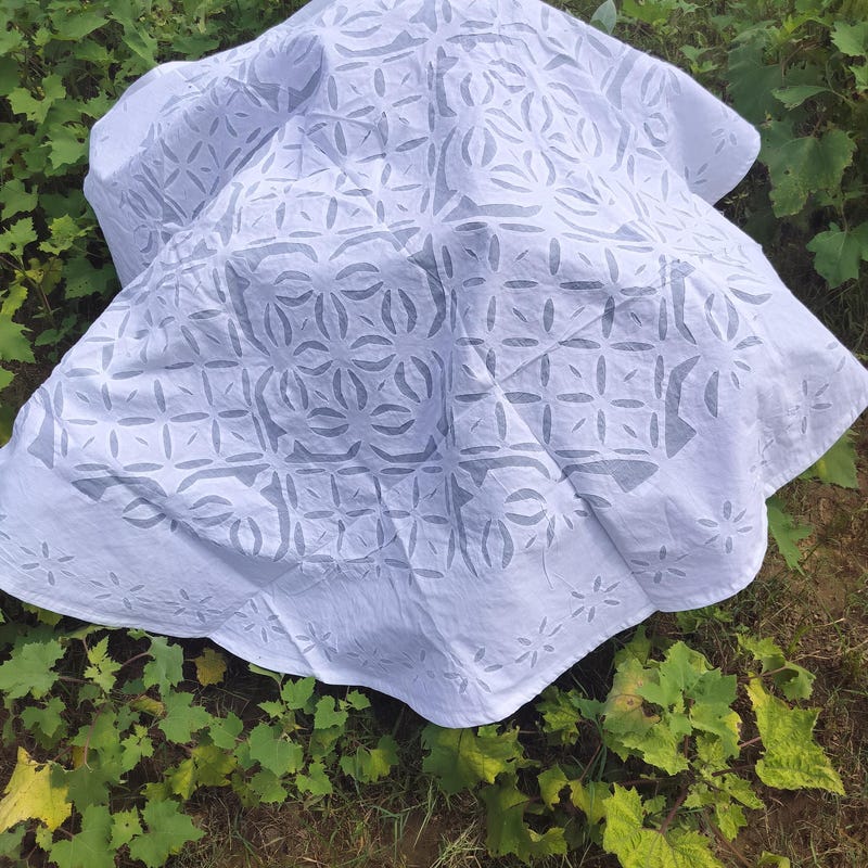 Kantha Tablecloth - Etsy