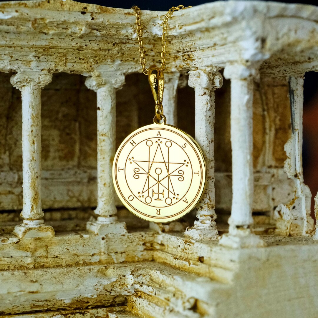 Astaroth Seal of the Fallen Star Pendant Necklace Symbol of Knowledge ...