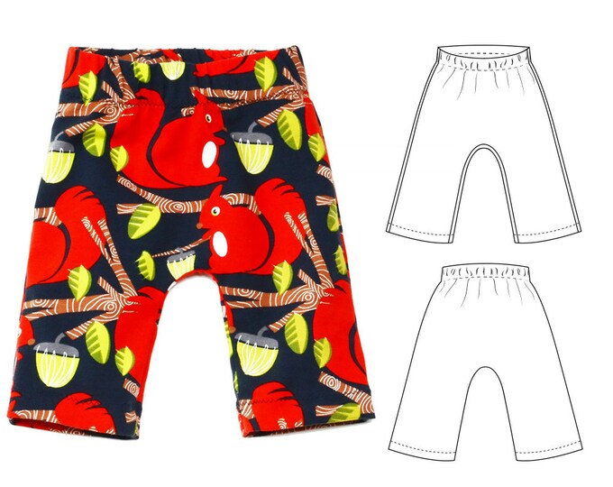Basic Kids Sweatpants Sewing Pattern // Digital Download // 0M-6T ...