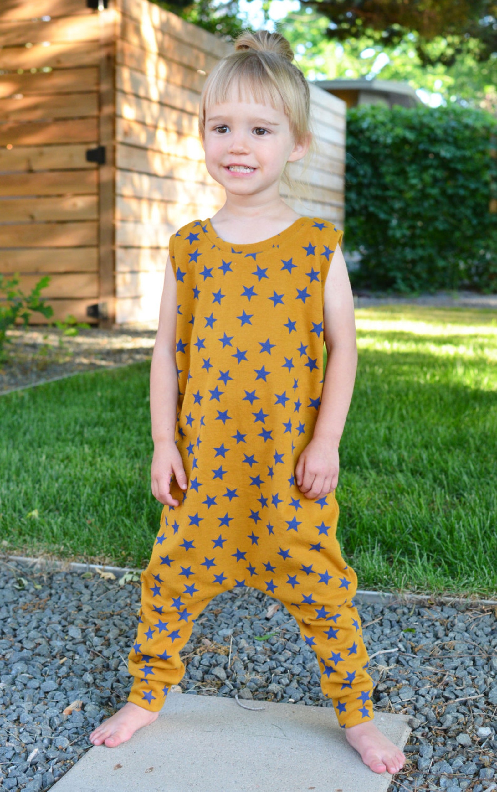 Harem Coverall Sewing Pattern // Long Short or Tank Top // | Etsy