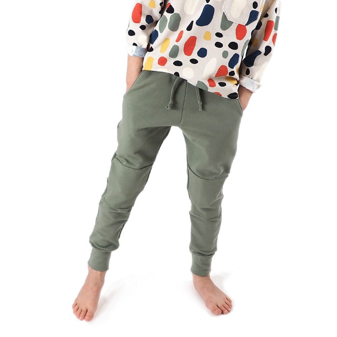 Modern Jogger Sewing Pattern for Kids Size 6-14 Yrs Easy Tutorial and ...