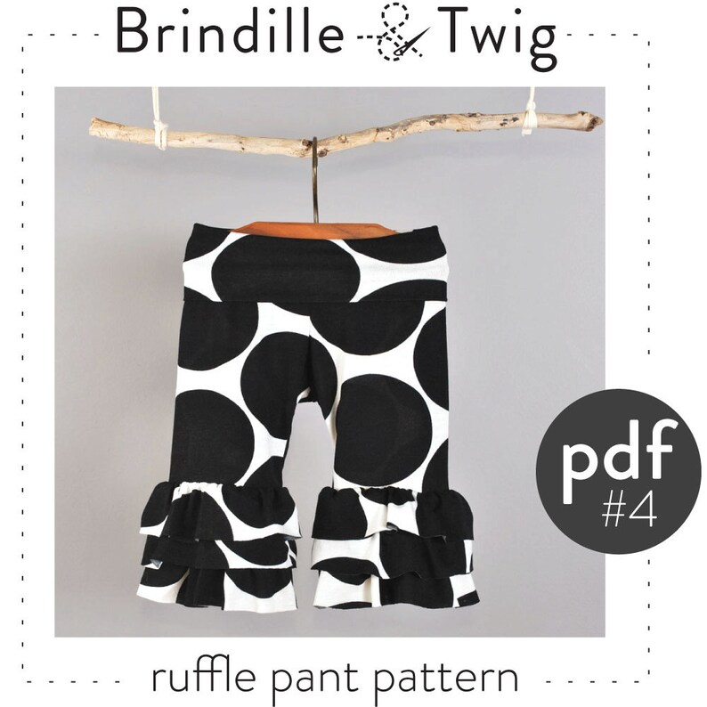 Baby Ruffle Pants Pdf Pattern // Instant Download // Photo - Etsy
