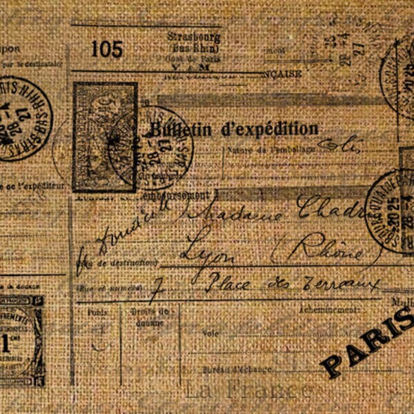 French Postmarks - Etsy