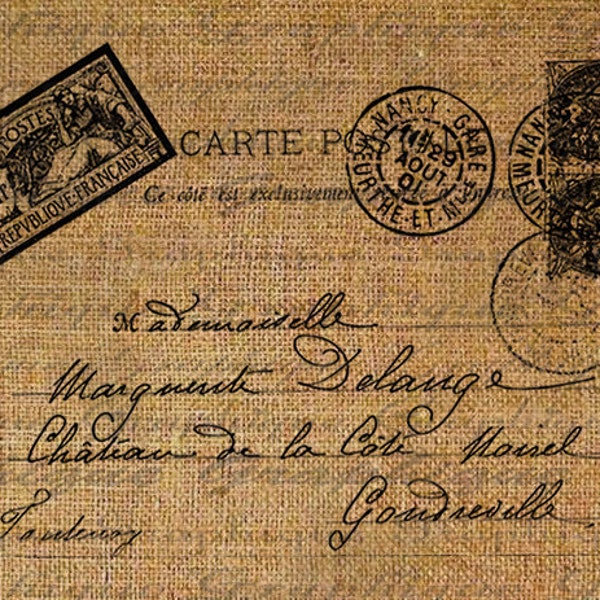 French Postmarks - Etsy