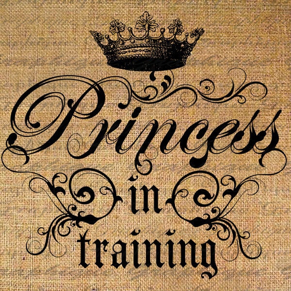 Princess Typography - Etsy