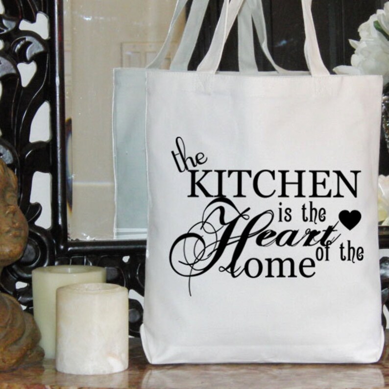 KITCHEN Heart of Home Text Word Calligraphy Digital Image - Etsy