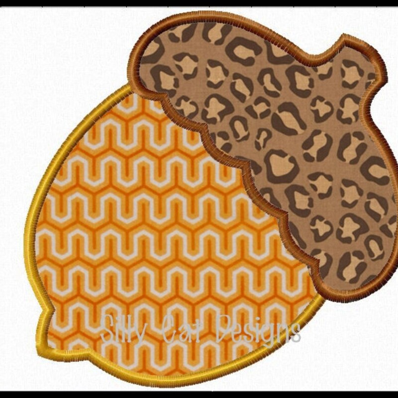 Acorn Applique - Etsy