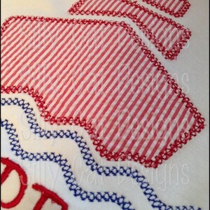 Applique Boat Design (2 Finishes) - Etsy