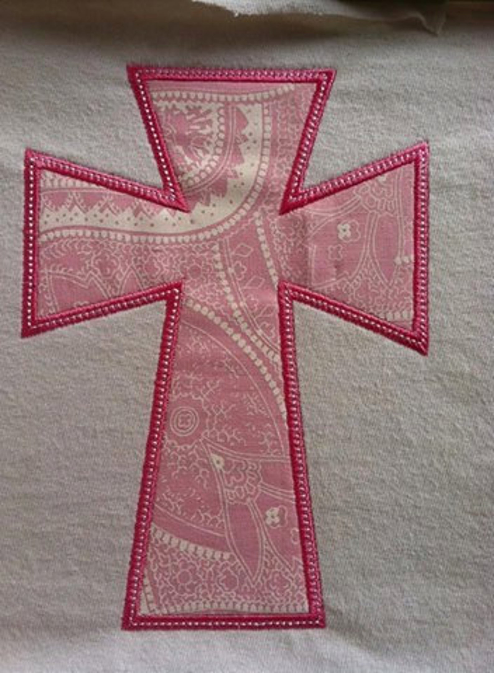 Cross Applique Machine Embroidery Design - Etsy