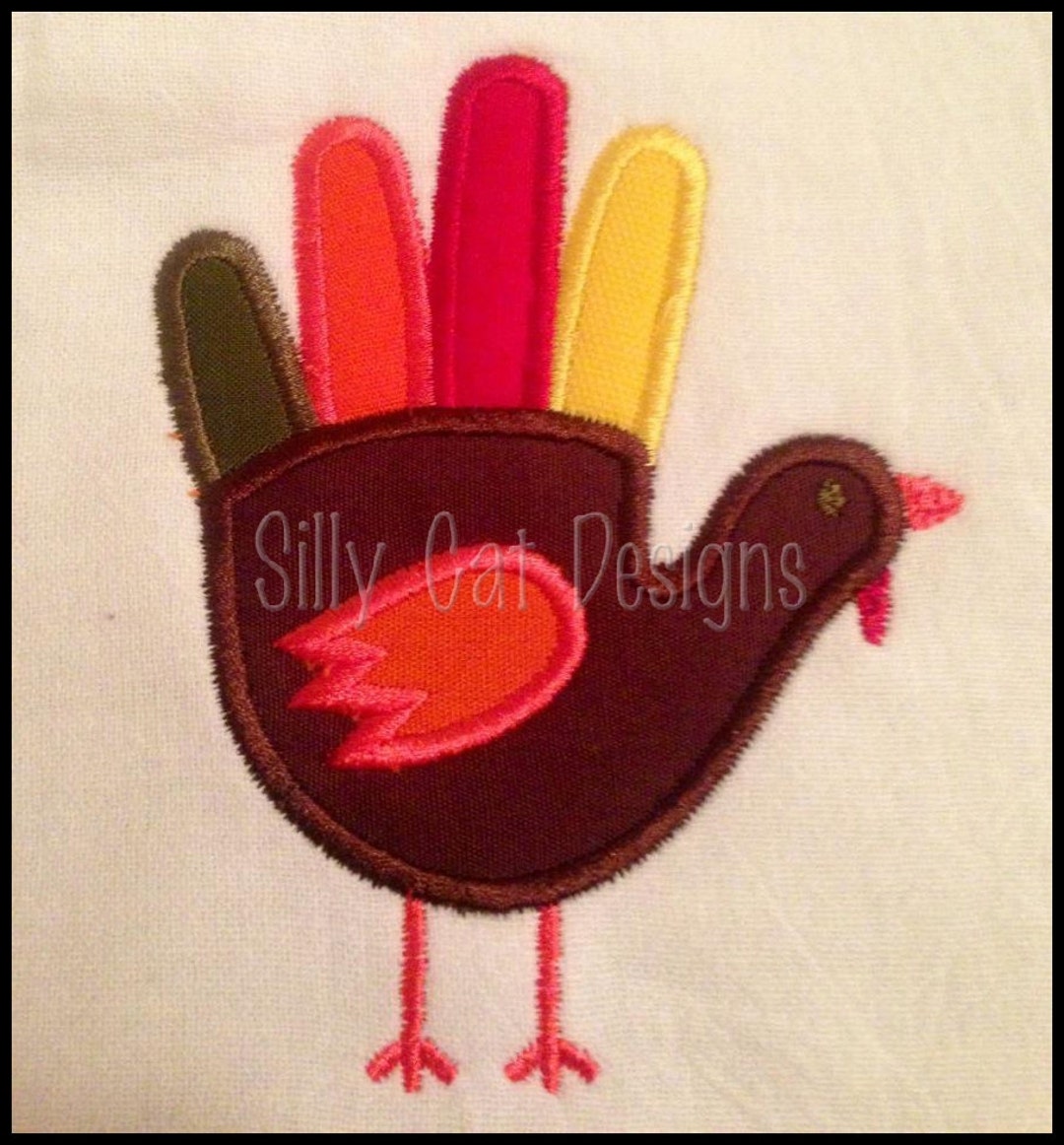 Turkey Hand Applique Embroidery Design - Etsy