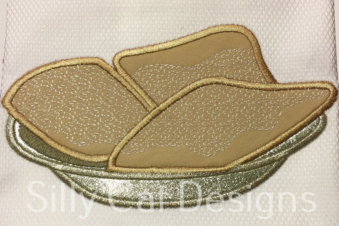 Beignets Applique Machine Embroidery Design - Etsy
