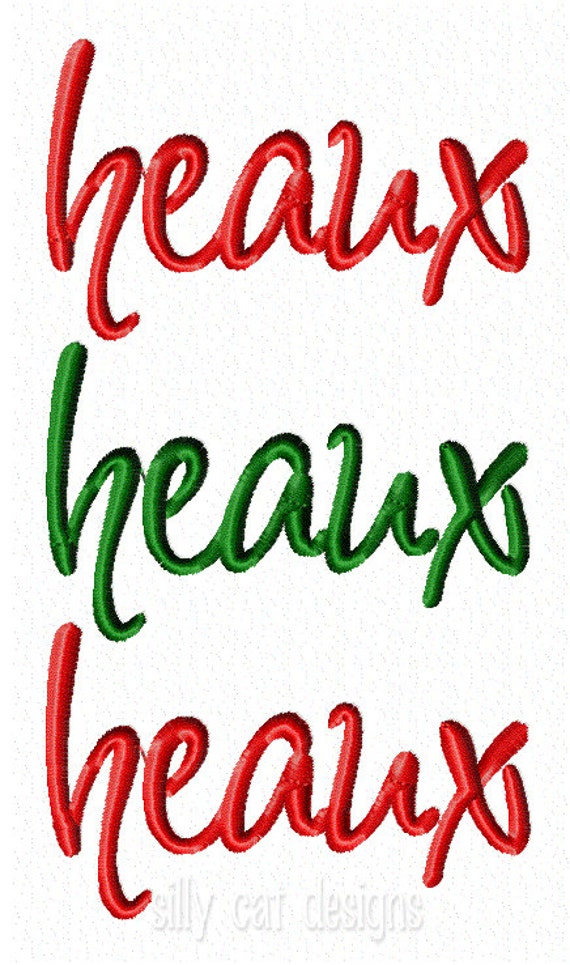Heaux Heaux Heaux Embroidery Design - Etsy