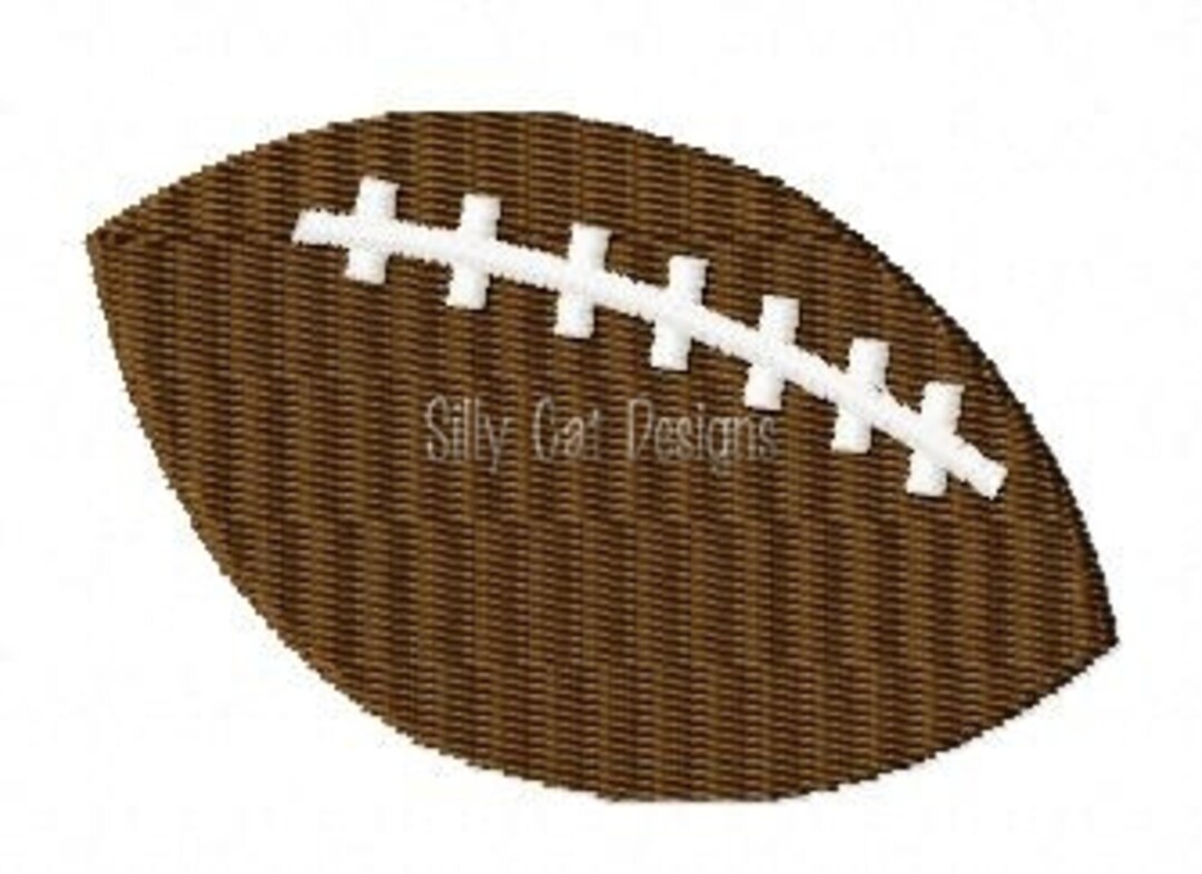 Football Mini Embroidery Design - Etsy