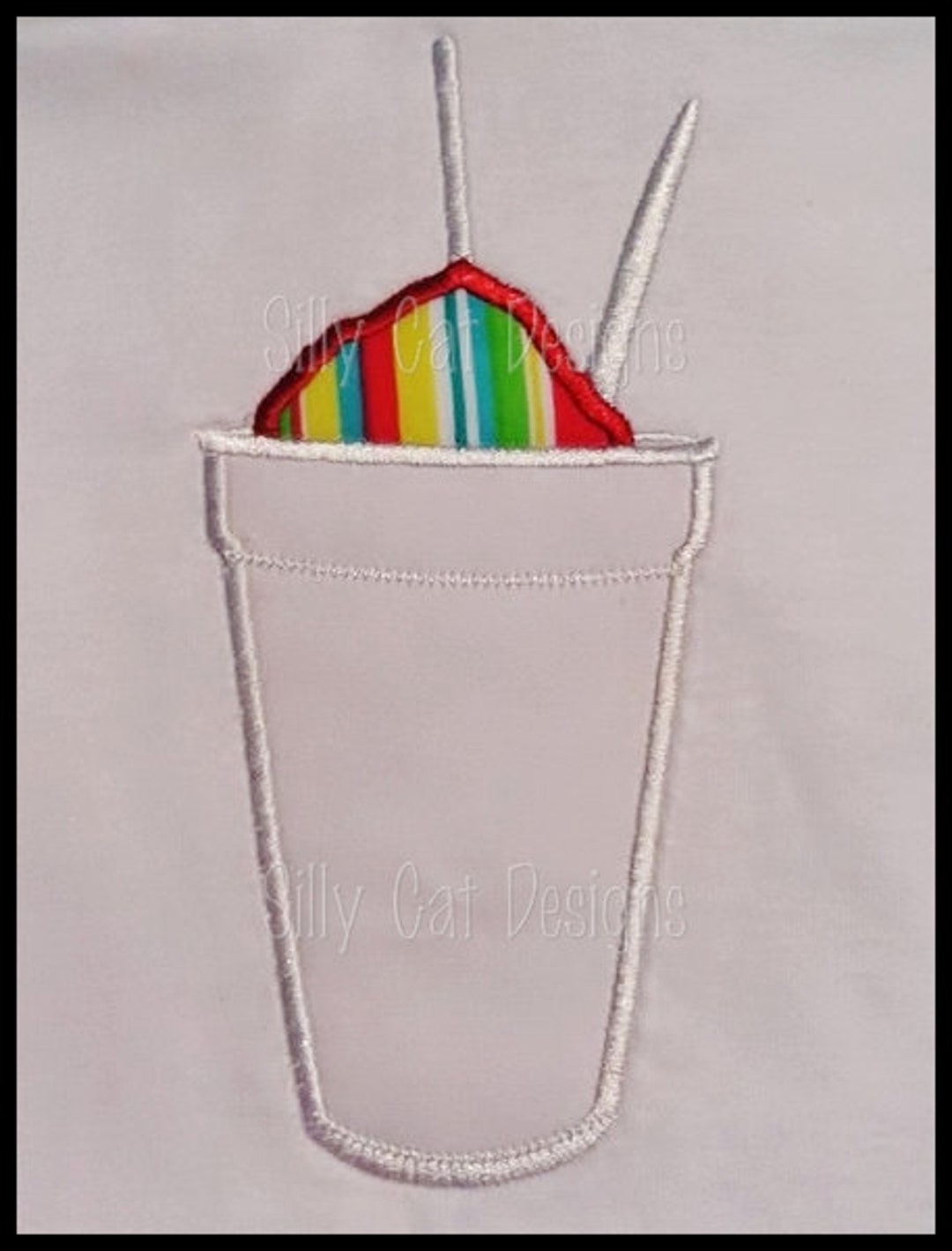 Snowball Applique Machine Embroidery Design - Etsy