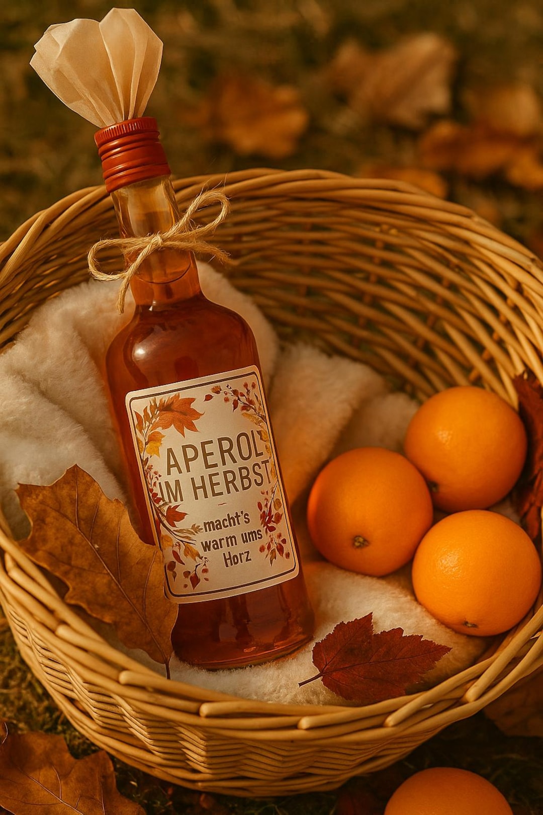 Aperol Autumn Label – Printable | Gift Idea for Girlfriend | Birthday ...