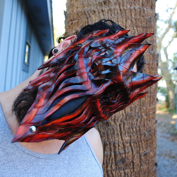 Fire Mask - Etsy