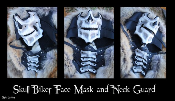 Motorcycle Face Mask Skull