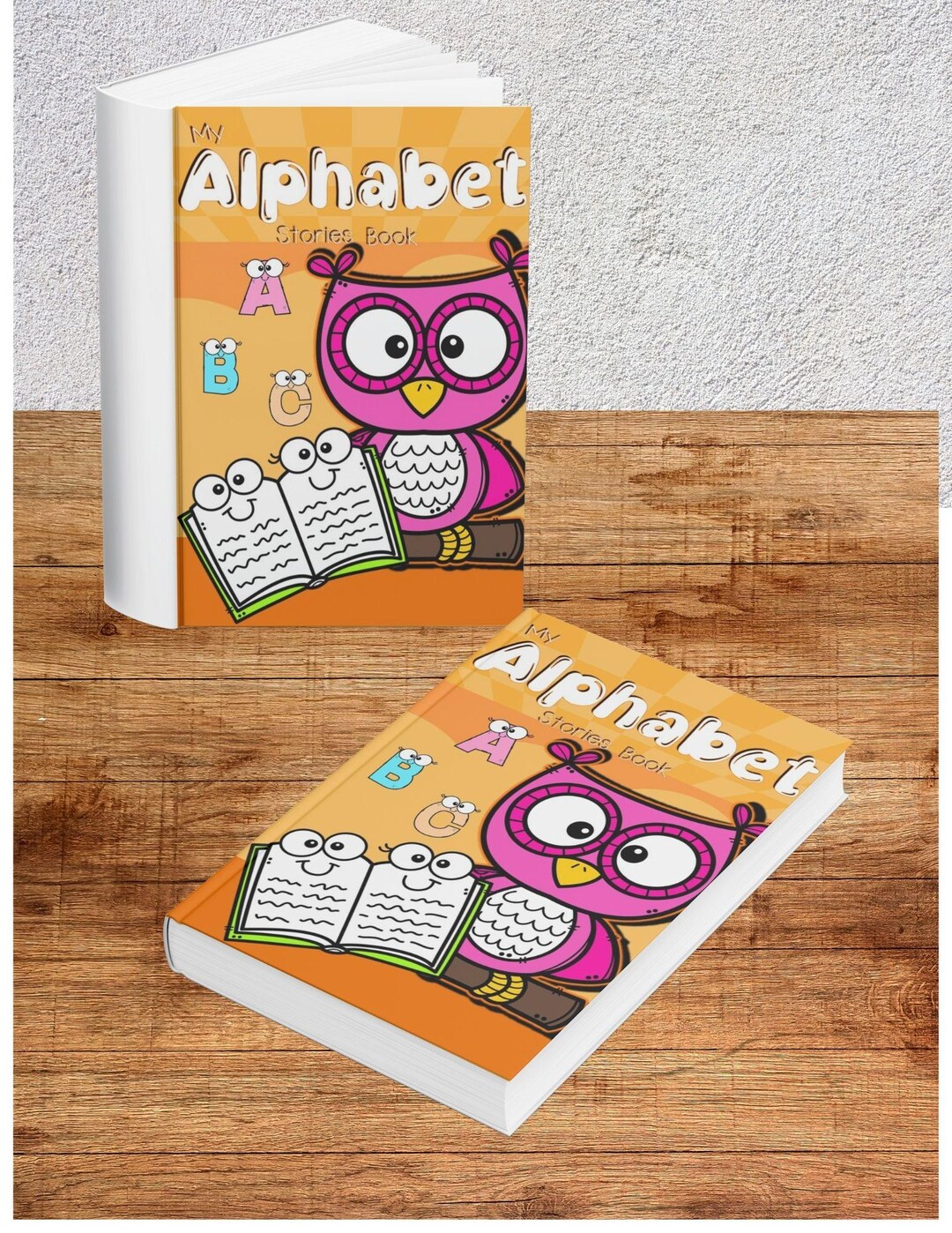 My Alphabet Story Book, Fun Alphabet Story Book - Etsy Canada